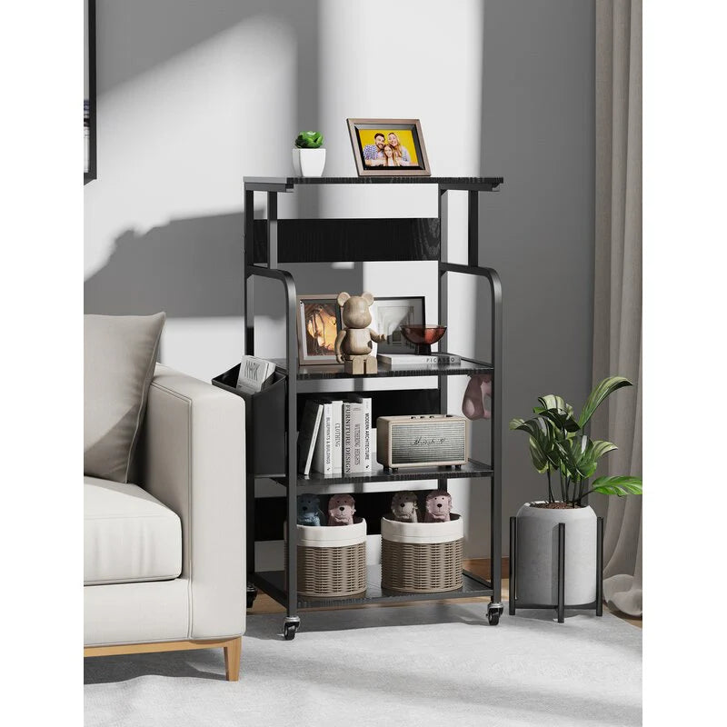 Federico Kitchen Moving Trolley Rack | Metallics Home – Metallics-Home